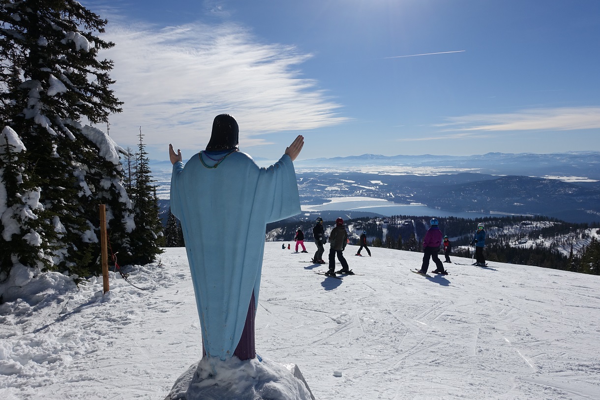 Let’s ski the fish! Whitefish! – Ski USA